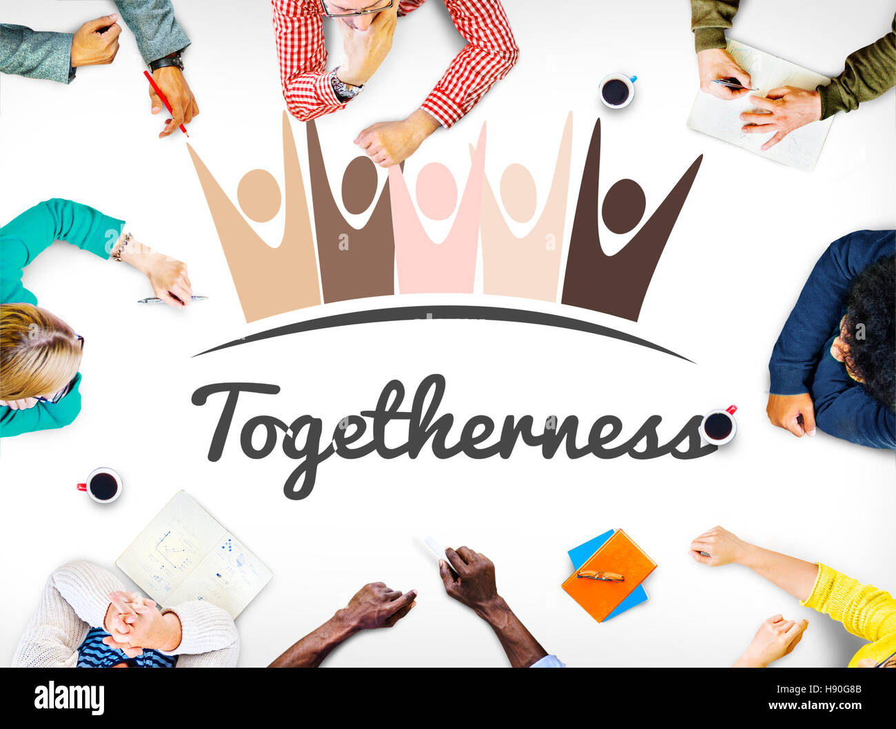 Diversity Nationalitise Unity Togetherness Graphic Concept Stock Photo ...
