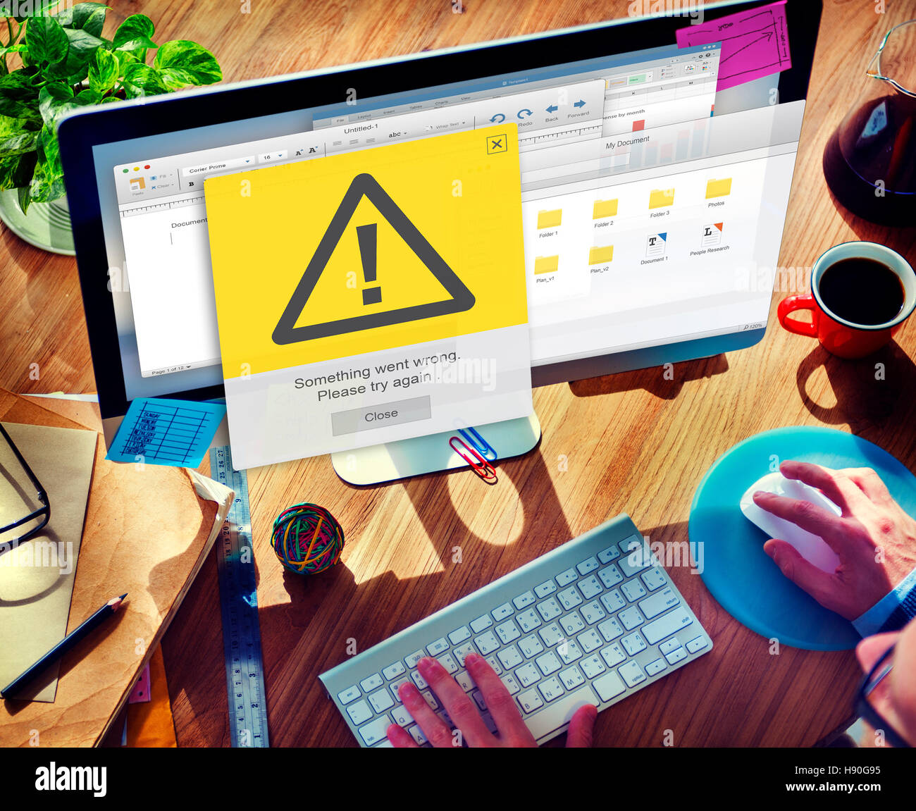 Modern alert icon hi-res stock photography and images - Alamy