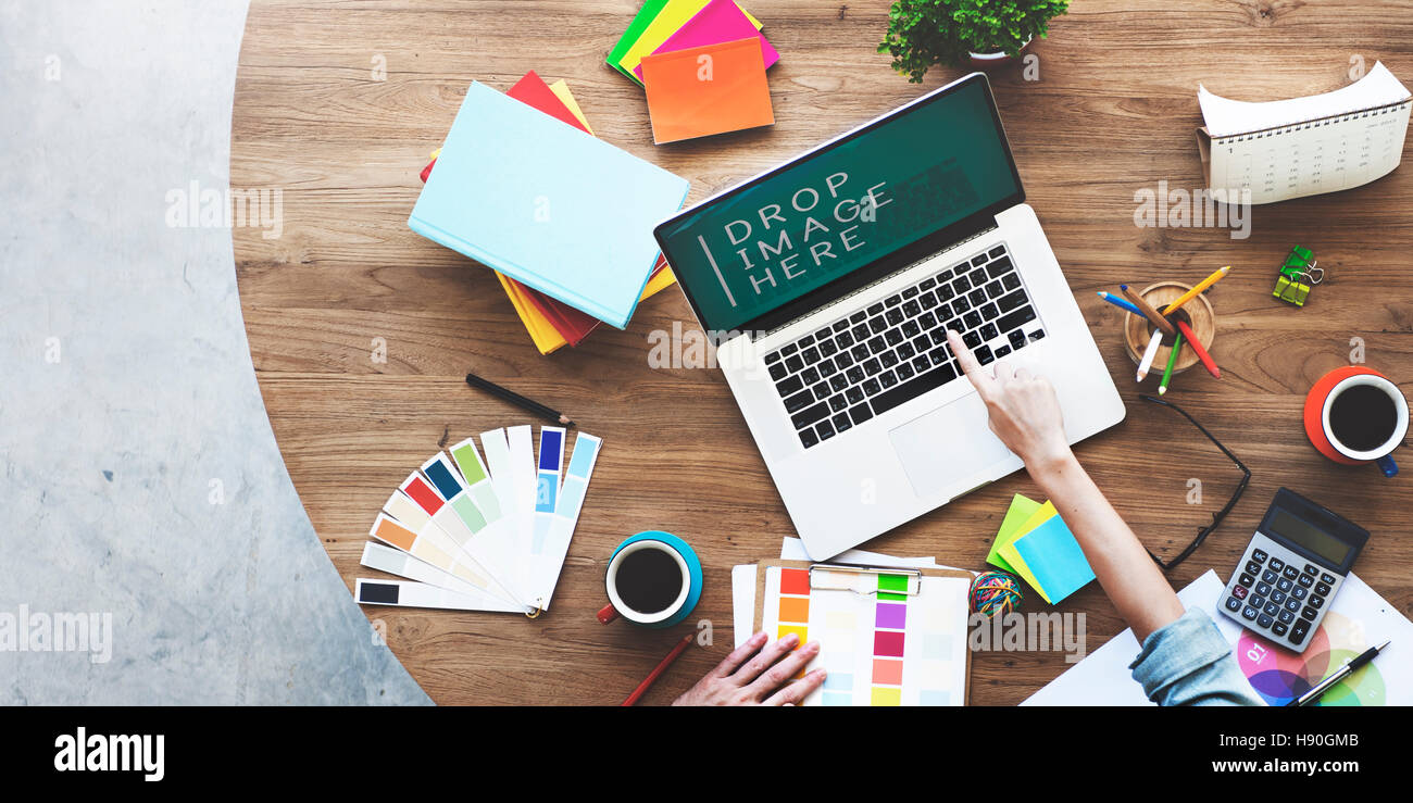 Design Team Meeting Brainstorming Discussion Concept Stock Photo - Alamy
