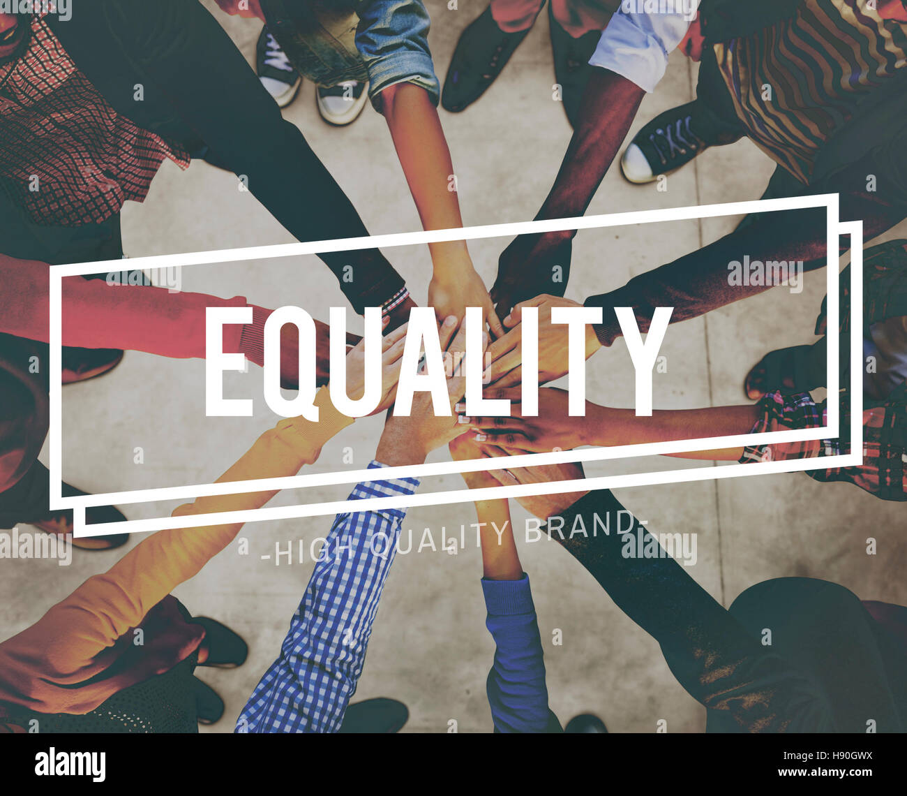Equality Uniformity Fairness Rights Justice Concept Stock Photo - Alamy