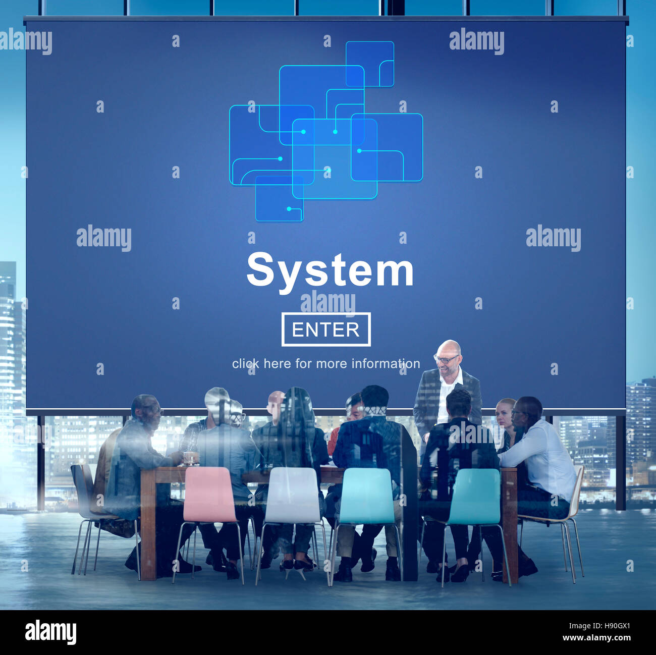 System Connection Process Method Progress Rules Concept Stock Photo - Alamy