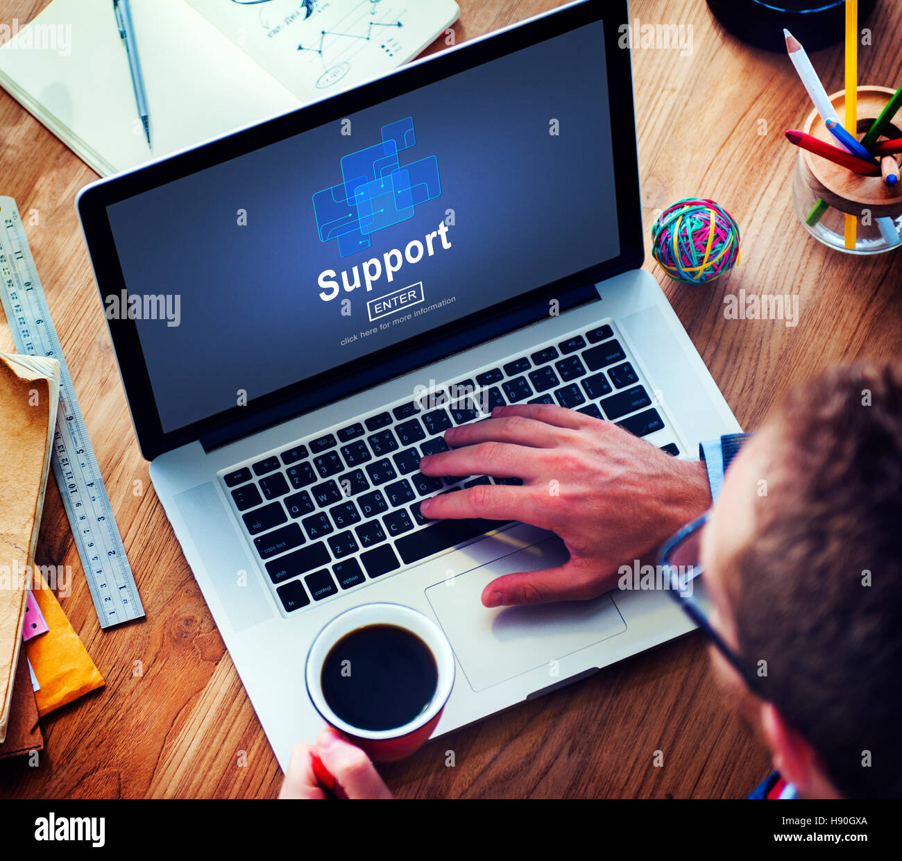 Support Community Aid Help Team Assistance Concept Stock Photo - Alamy