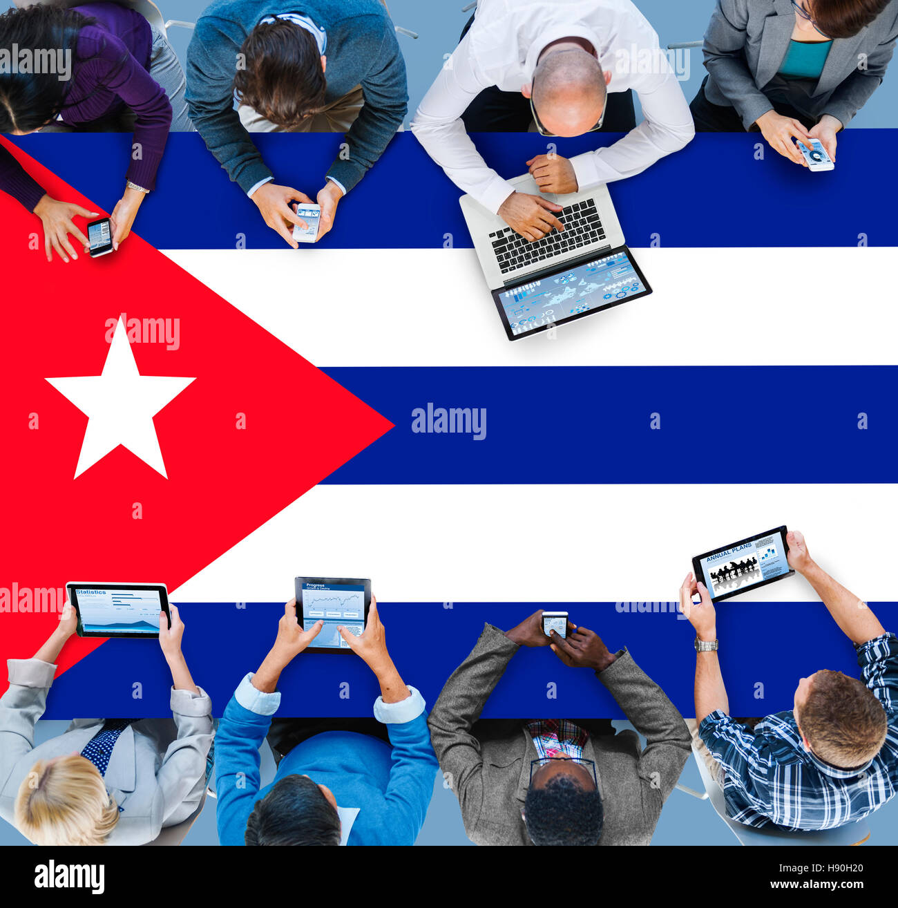 Cuban National Flag Government Freedom LIberty Concept Stock Photo - Alamy