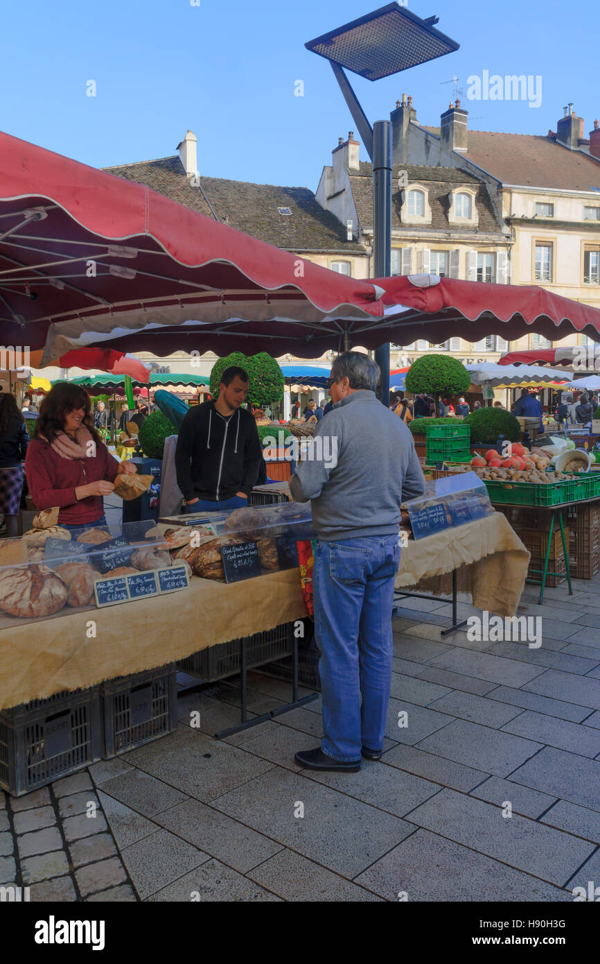Food market beaune burgundy france hi-res stock photography and images ...