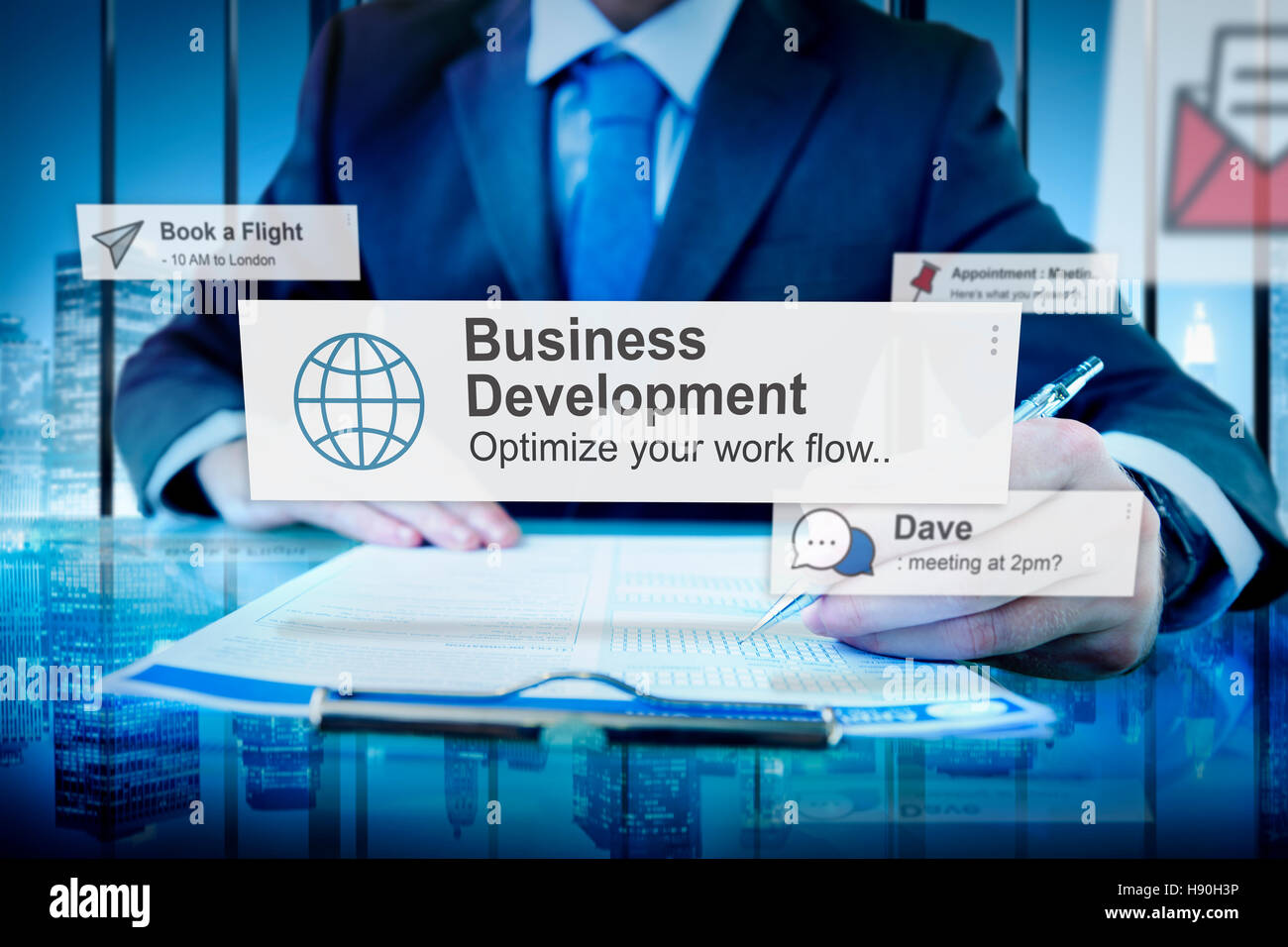 Business Development Growth Success Improvement Conept Stock Photo - Alamy