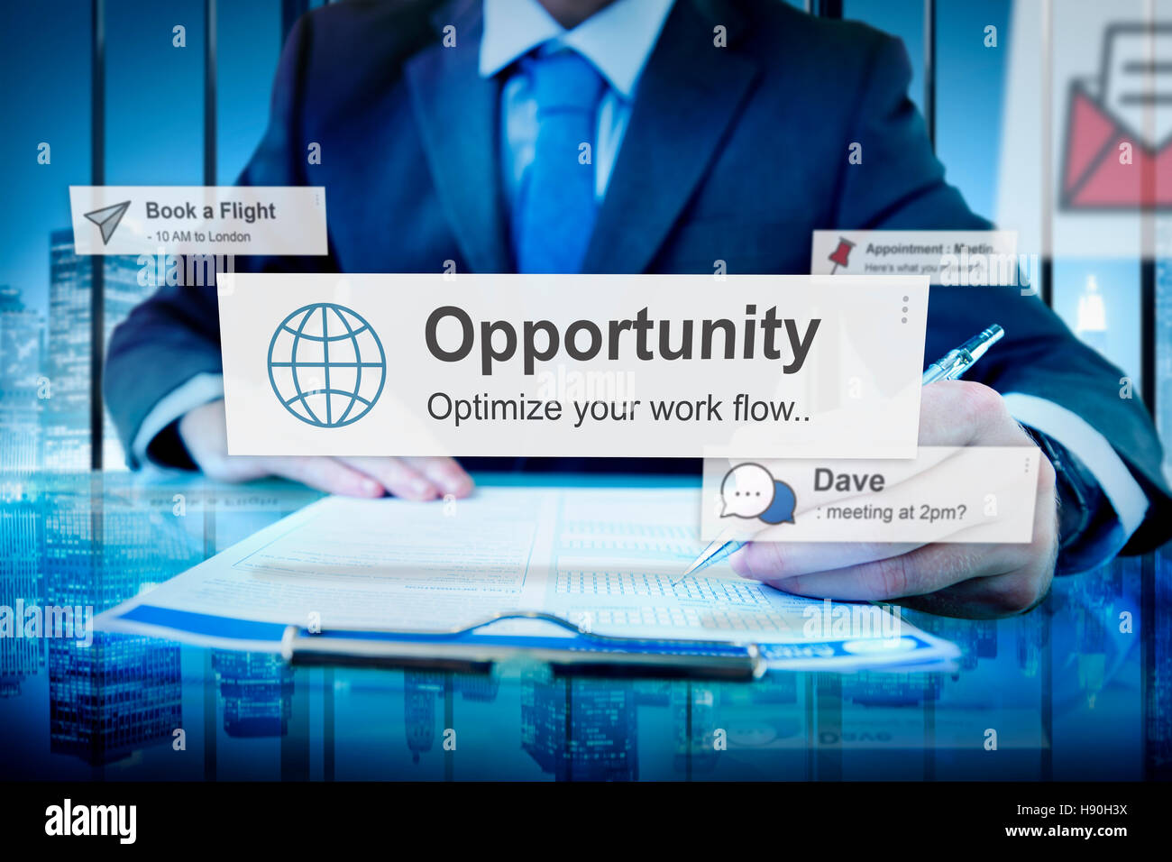 Opportunity Chance Choice Development Concept Stock Photo - Alamy