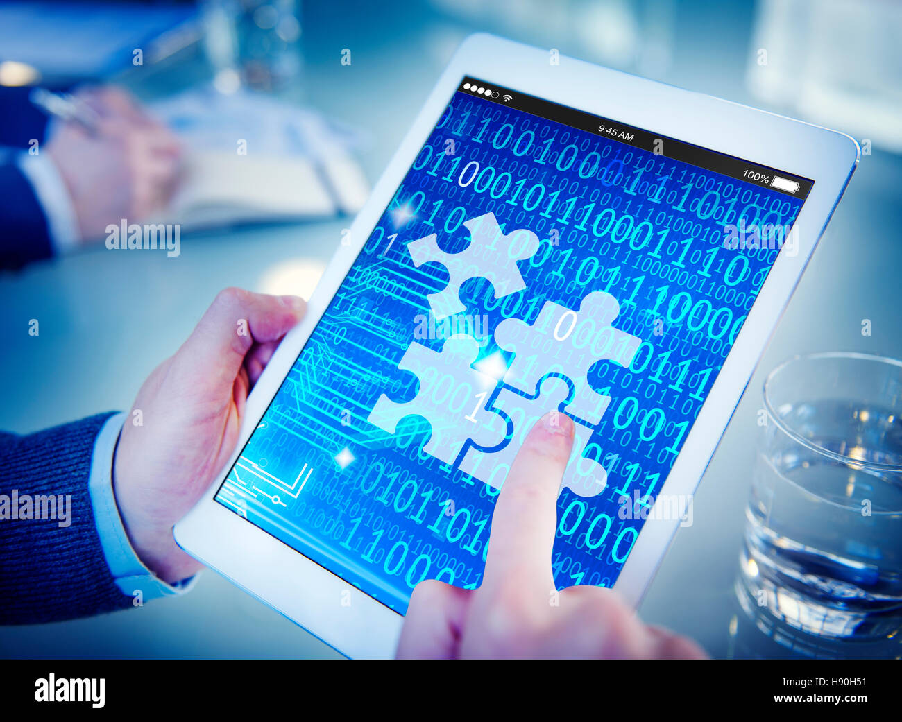 Collaboration Connection Partnership Corporate Team Concept Stock Photo ...