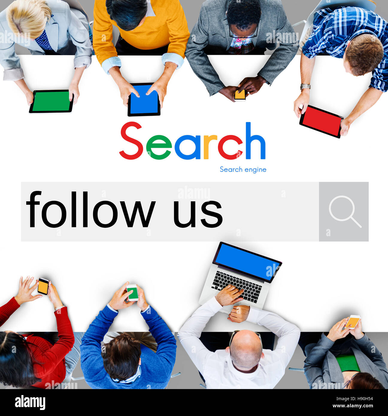 Digital follower hi-res stock photography and images - Alamy