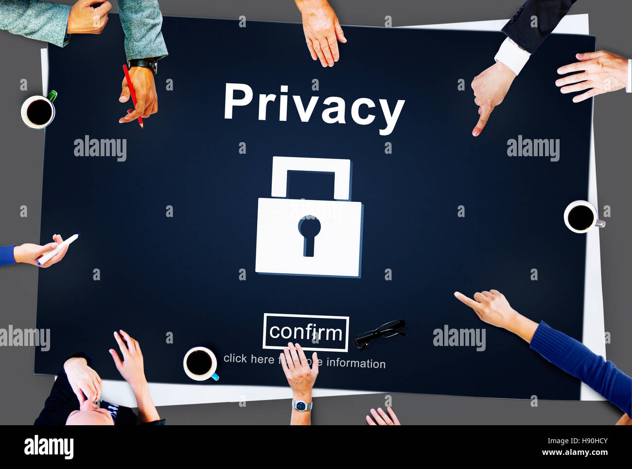 Privacy Private Secret Security Protection Concept Stock Photo - Alamy
