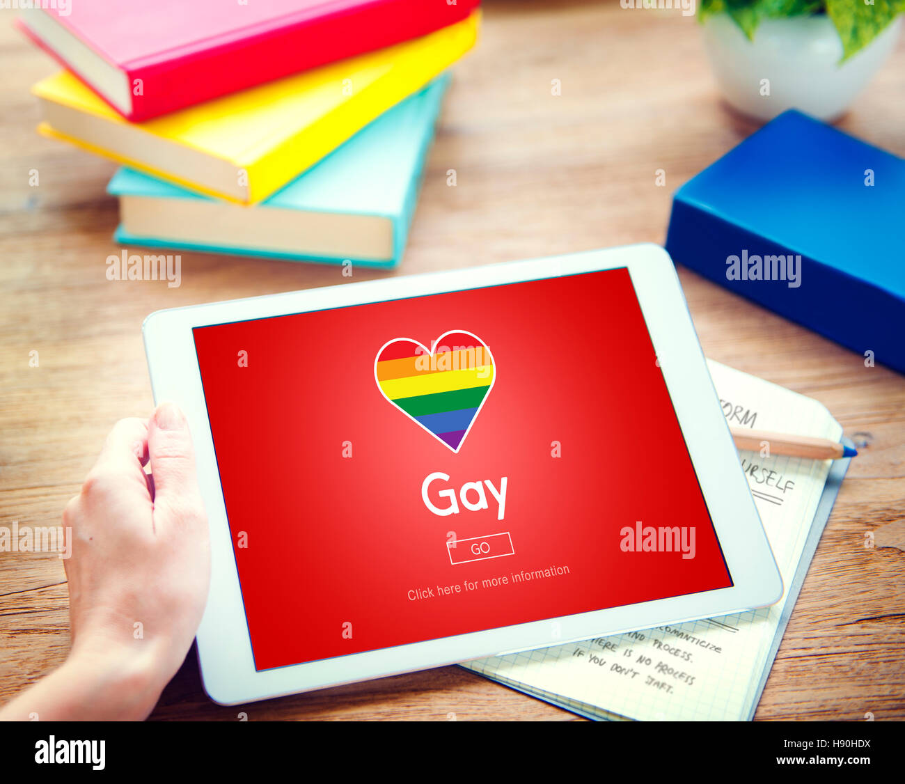 Gay LGBT Equal Rights Homosexuality Concept Stock Photo - Alamy