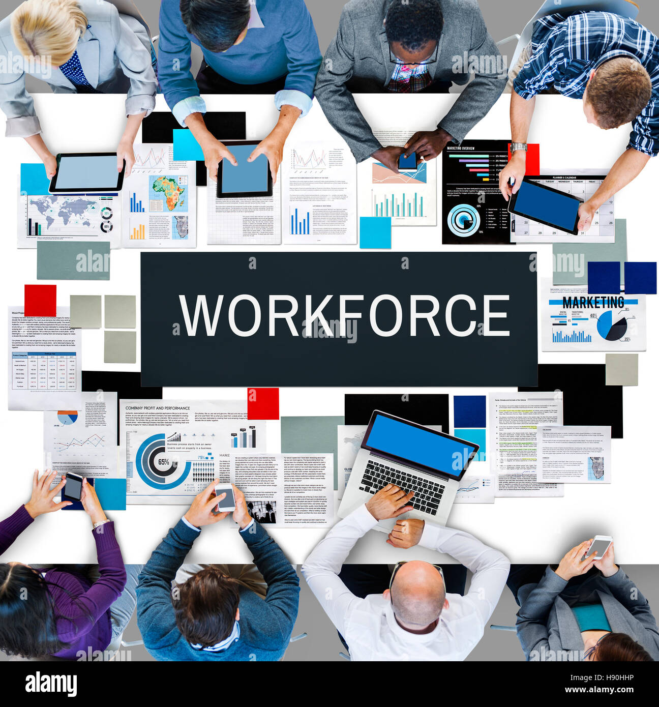Workforce data hi-res stock photography and images - Alamy