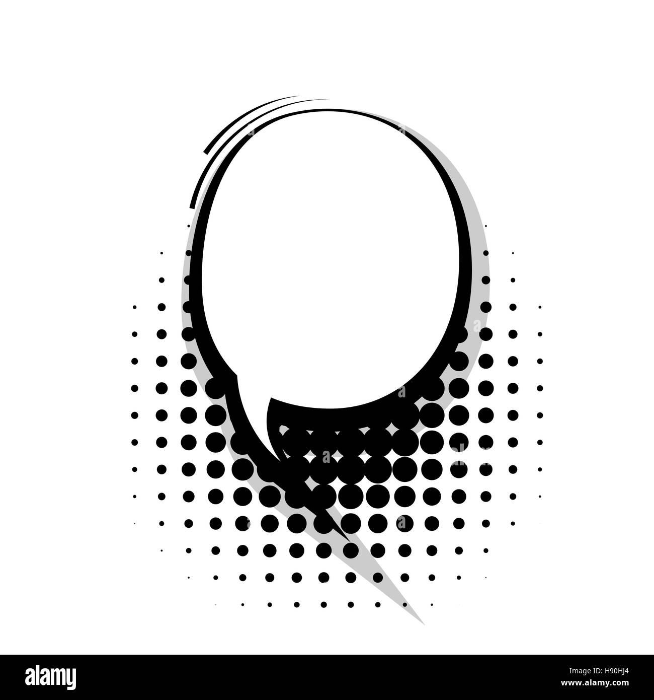 Blank template comic text Stock Vector Images - Alamy