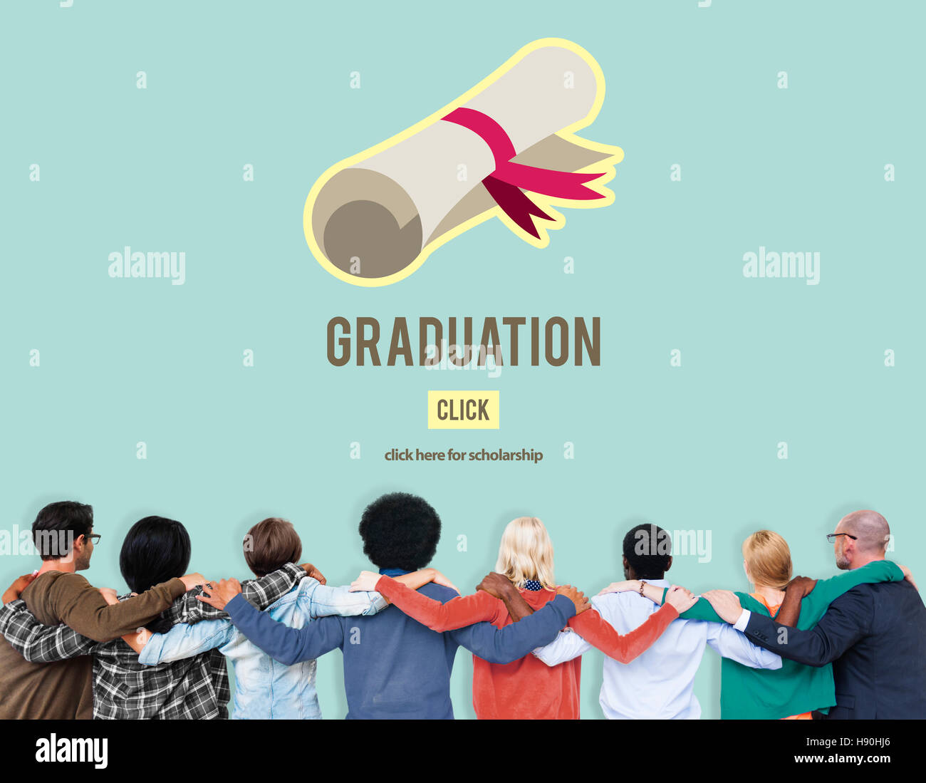 Diploma Degree Graduation Course Education Concept Stock Photo - Alamy