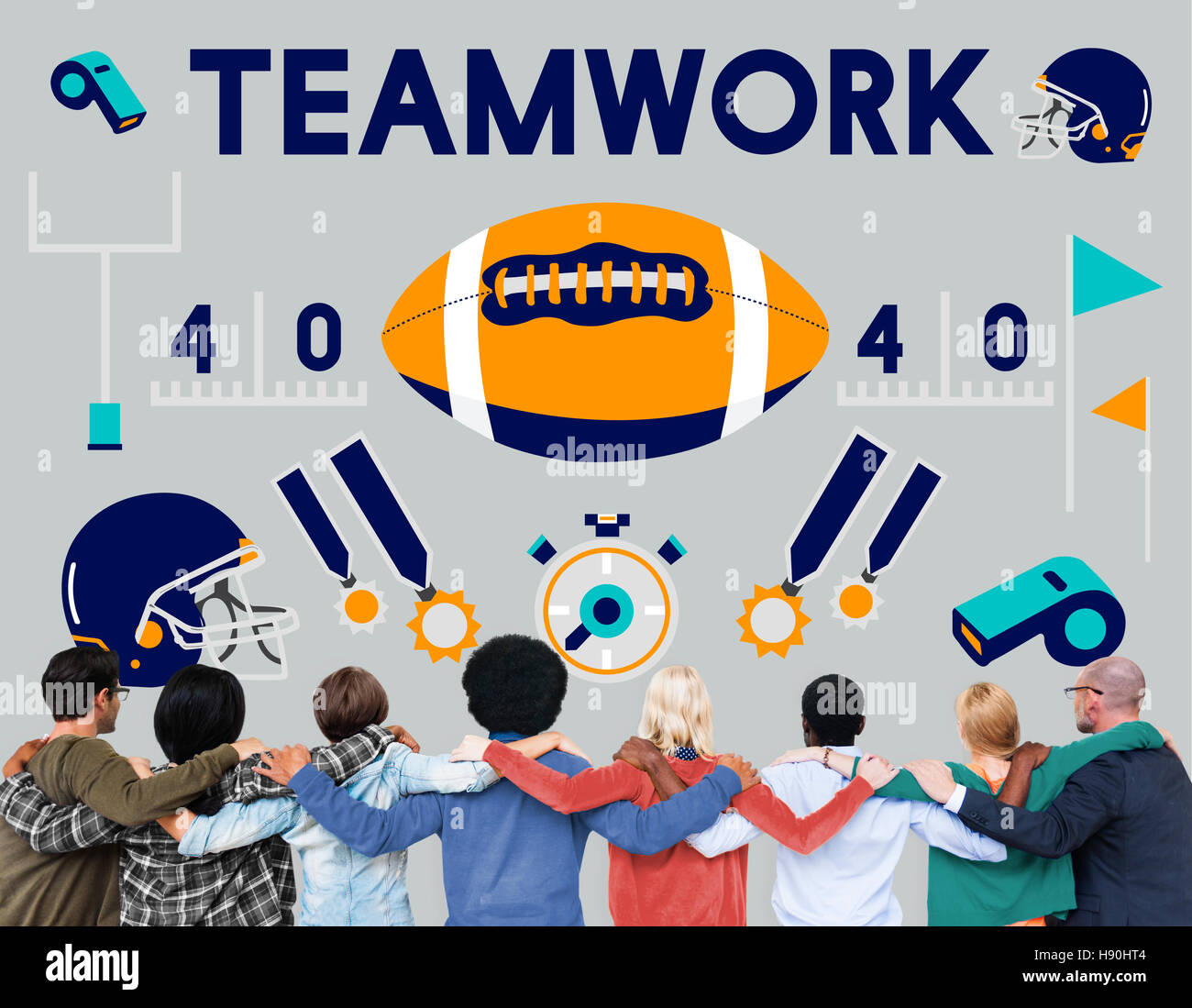 Exercise huddle teamwork women hi-res stock photography and images - Alamy