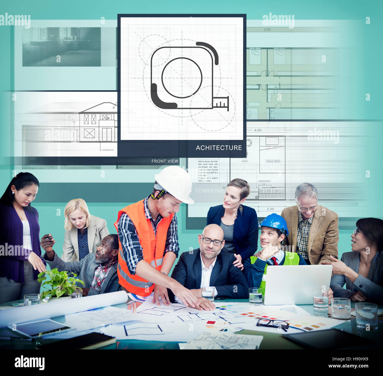 Architecture Construction Design Development Concept Stock Photo - Alamy