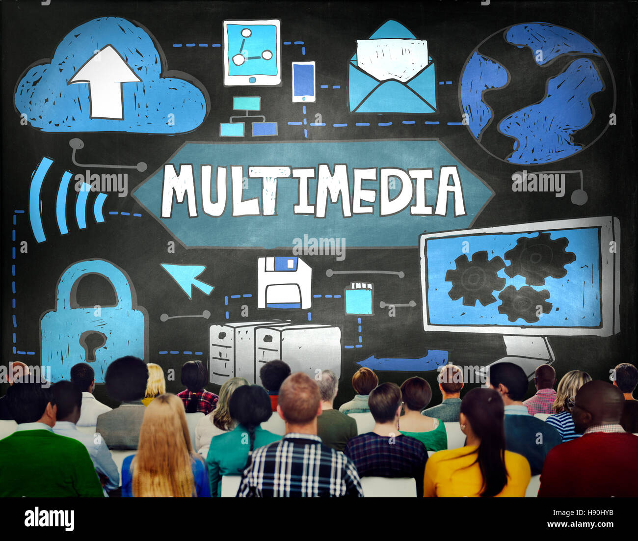 Multimedia classroom hi-res stock photography and images - Alamy