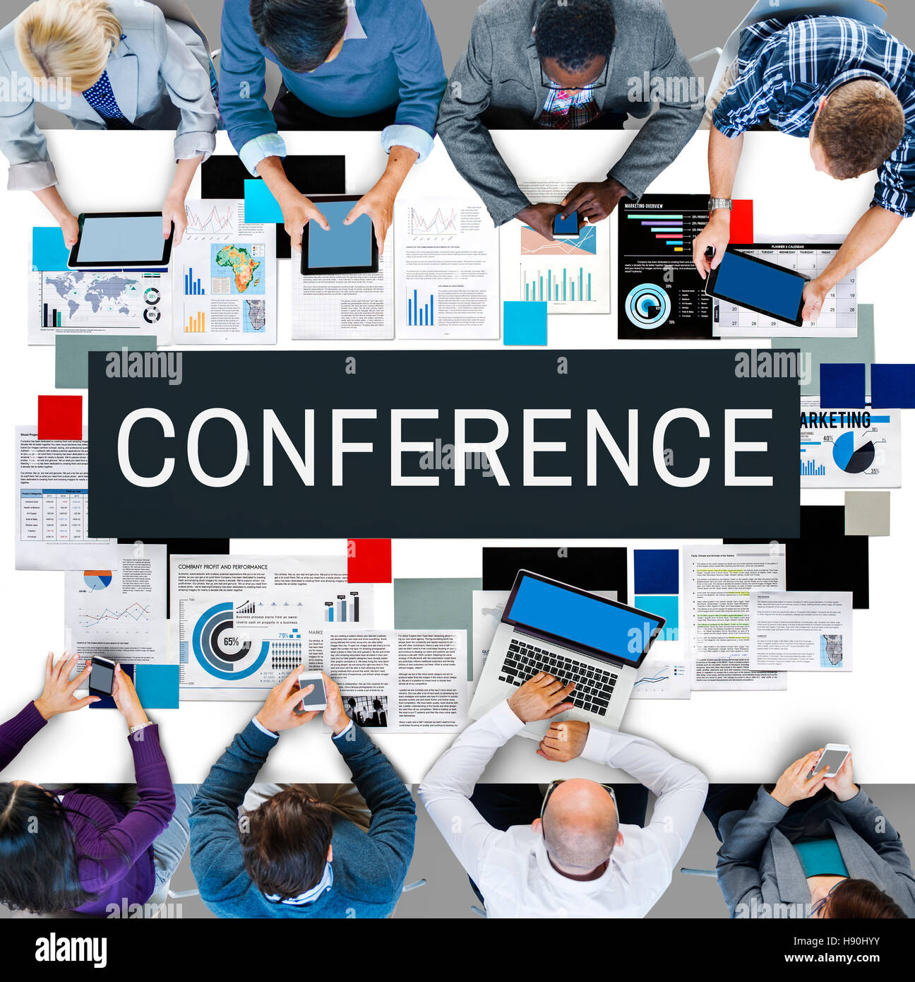Conference Meeting Seminar Event Strategy Concept Stock Photo - Alamy