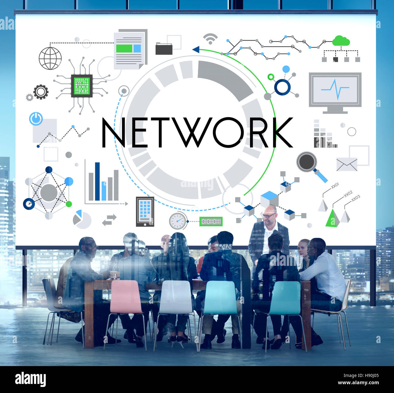 Conference matrix hi-res stock photography and images - Alamy