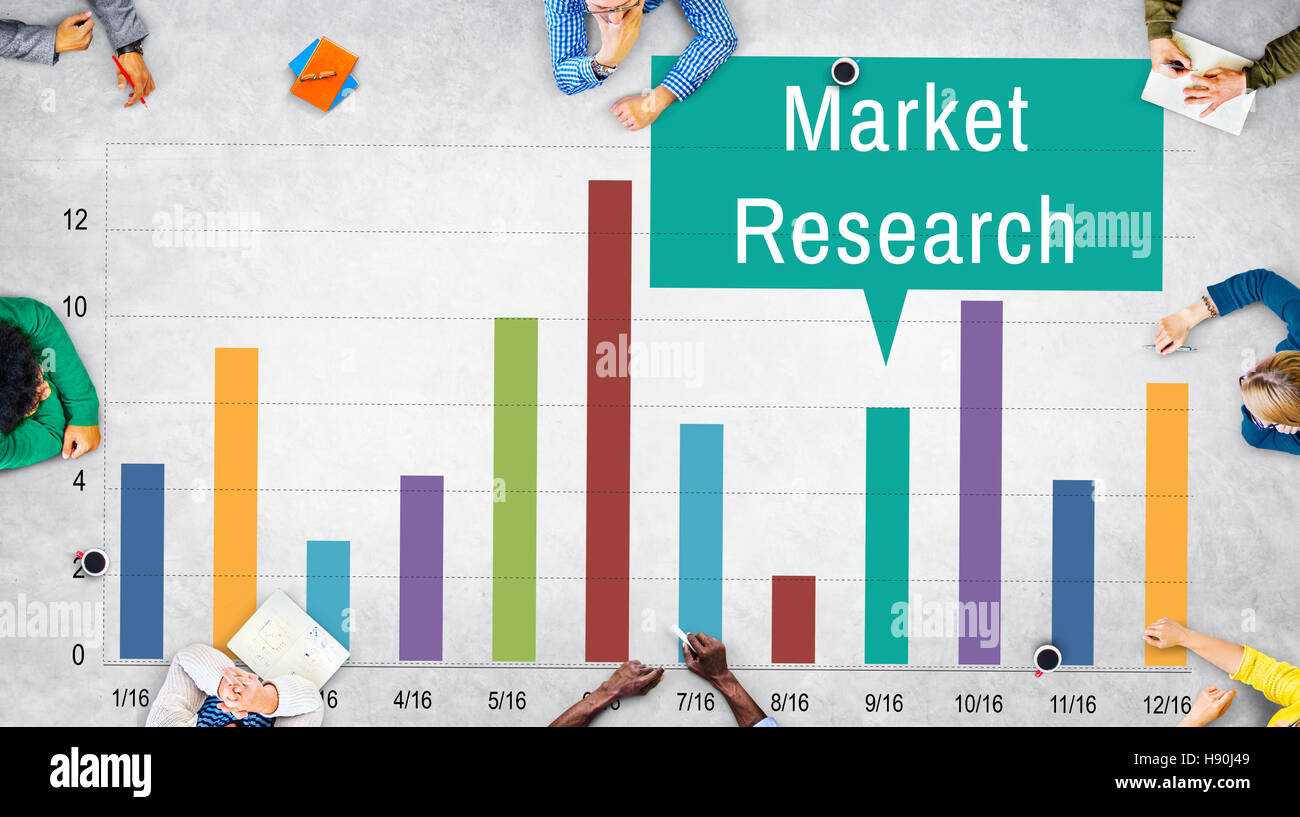 Market Research Analysis Consumer Marketing Strategy Concept Stock ...