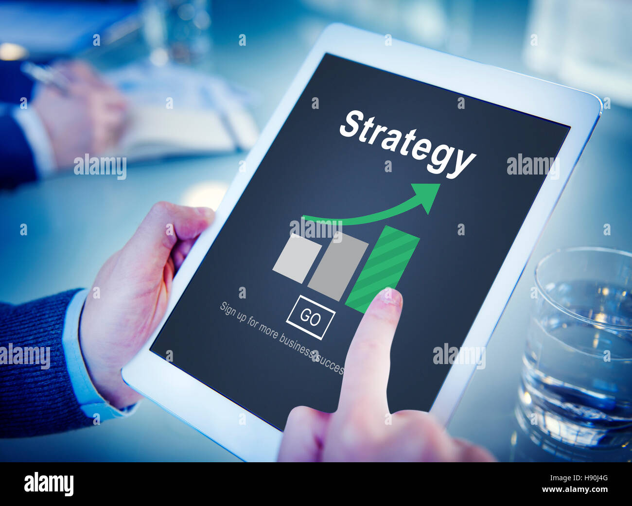 Strategy Vision Planning Process Operation Concept Stock Photo - Alamy