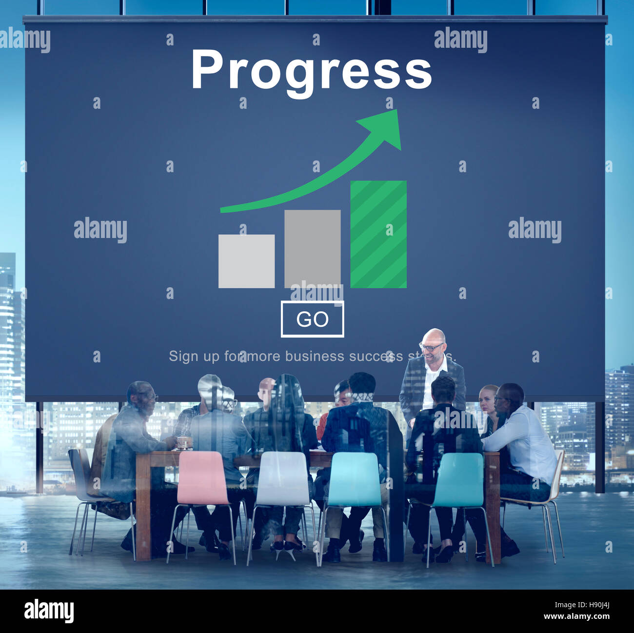 Progress Development Imrpovement Advancement Concept Stock Photo - Alamy