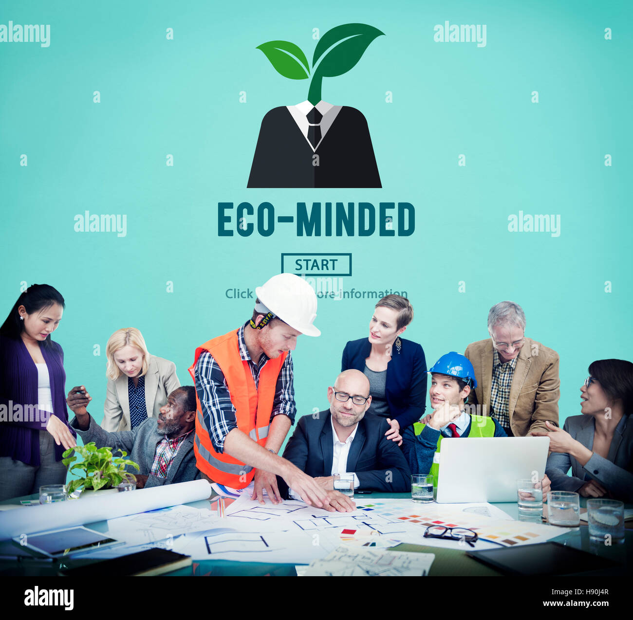 Eco-Minded Energy Environmental Sustainable Concept Stock Photo - Alamy