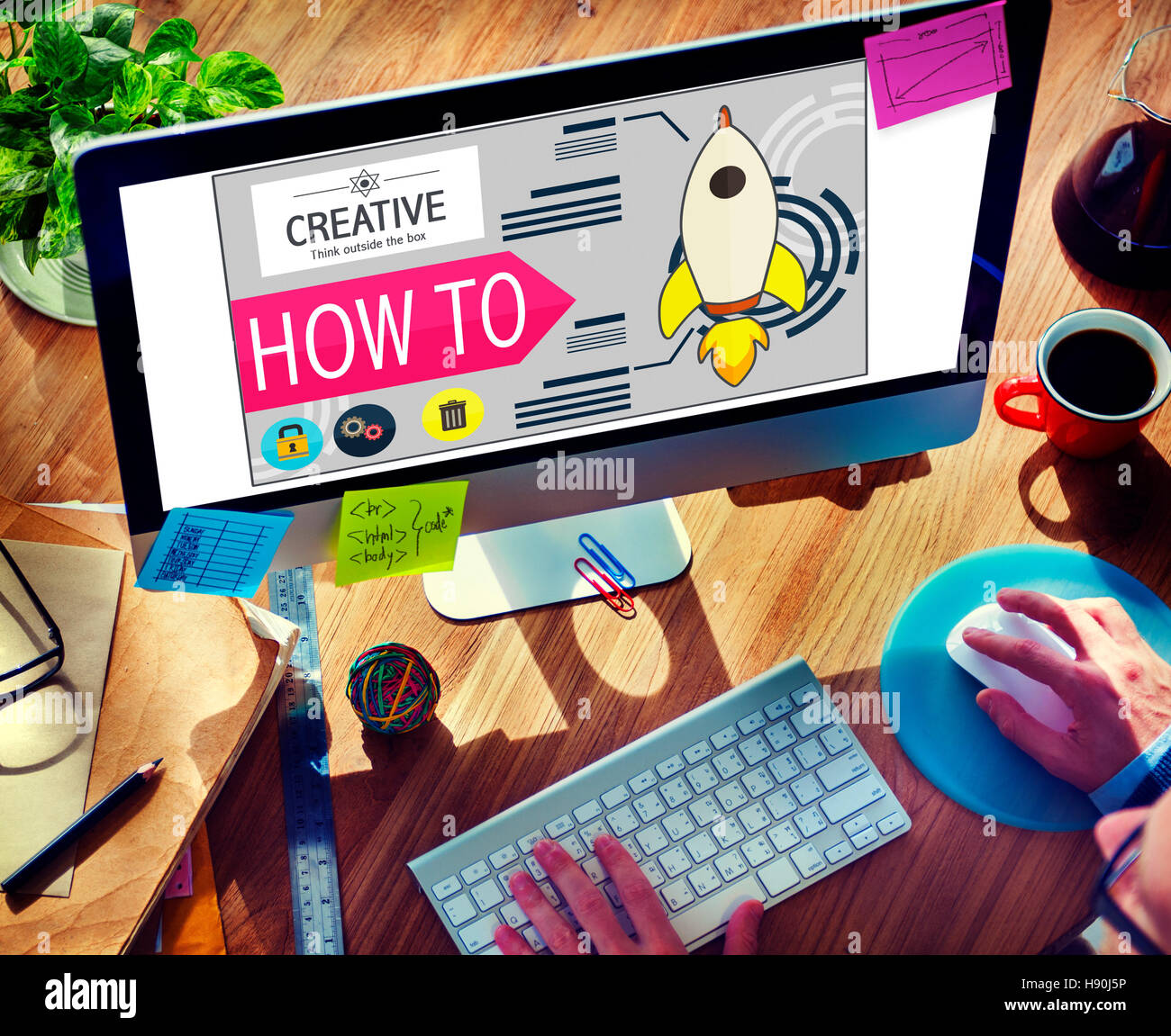 Creative Innovation Development Growth Success Plan Concept Stock Photo ...