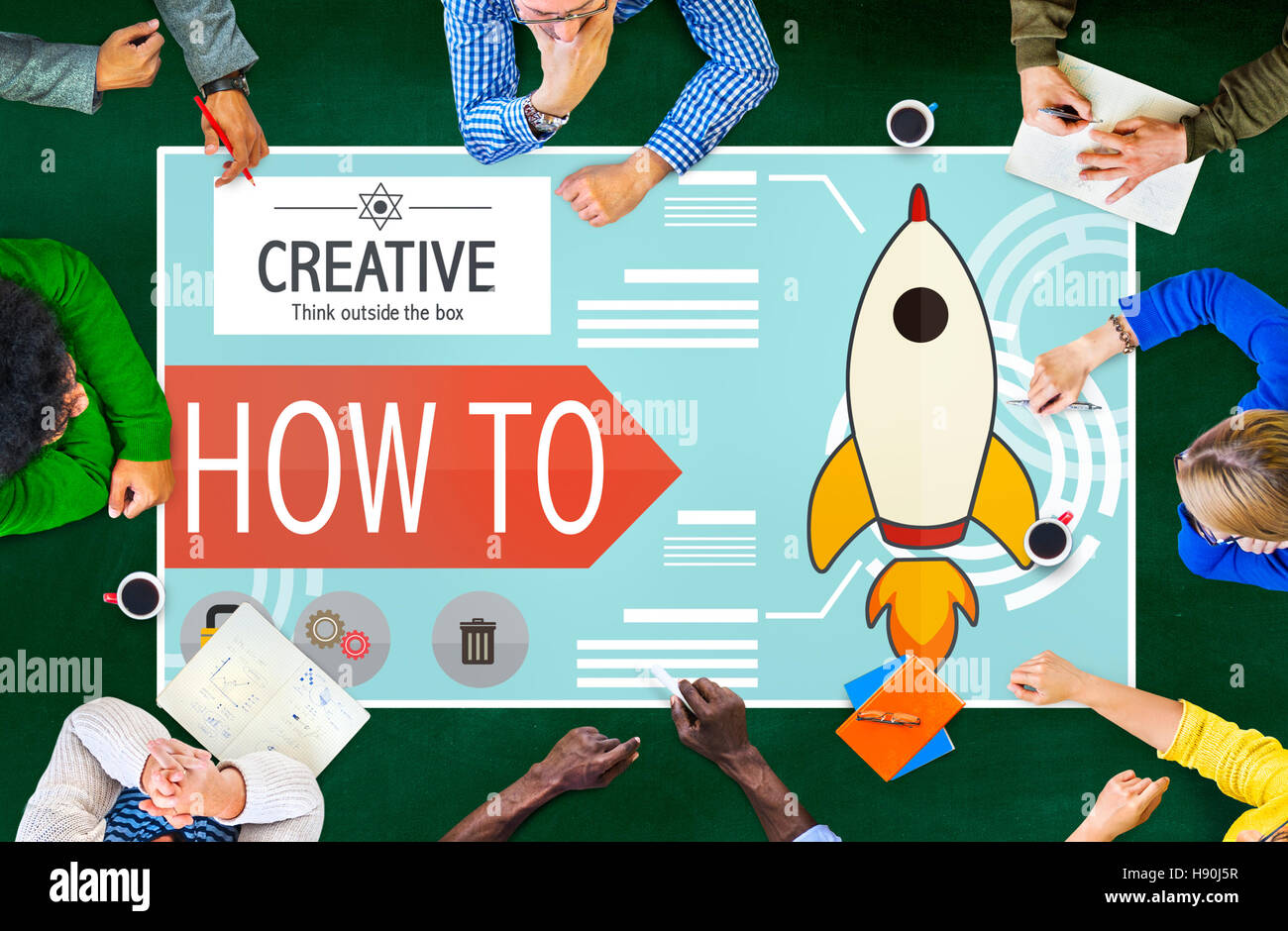 Creative Innovation Development Growth Success Plan Concept Stock Photo ...