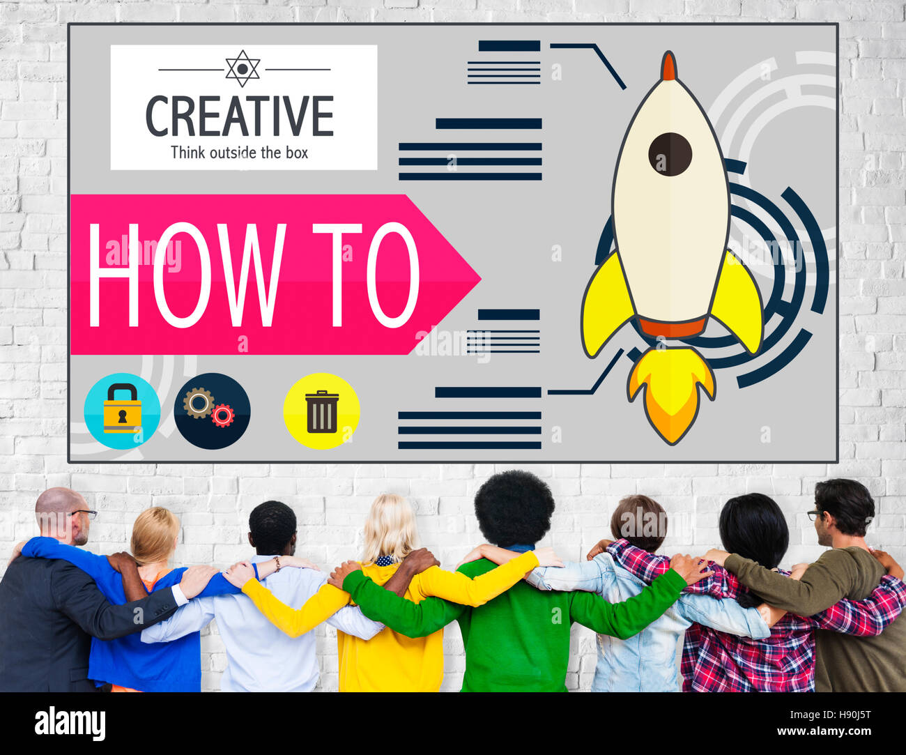 Creative Innovation Development Growth Success Plan Concept Stock Photo ...