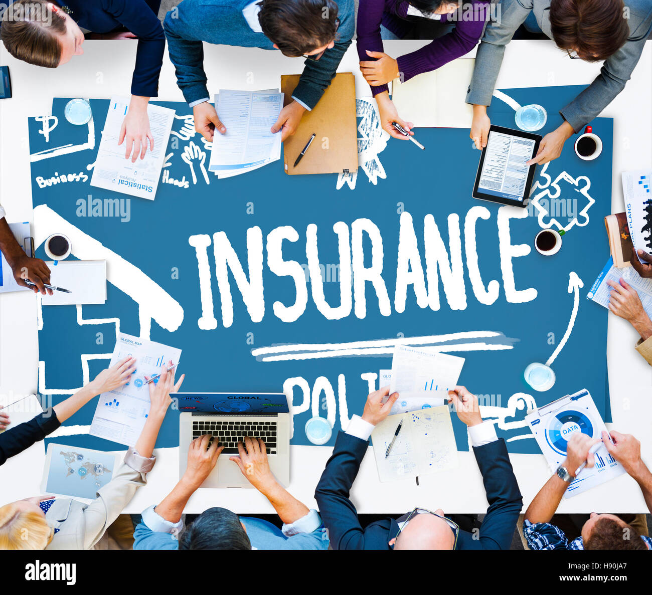 Insurance Policy Help Legal Care Trust Protection Protection Concept ...