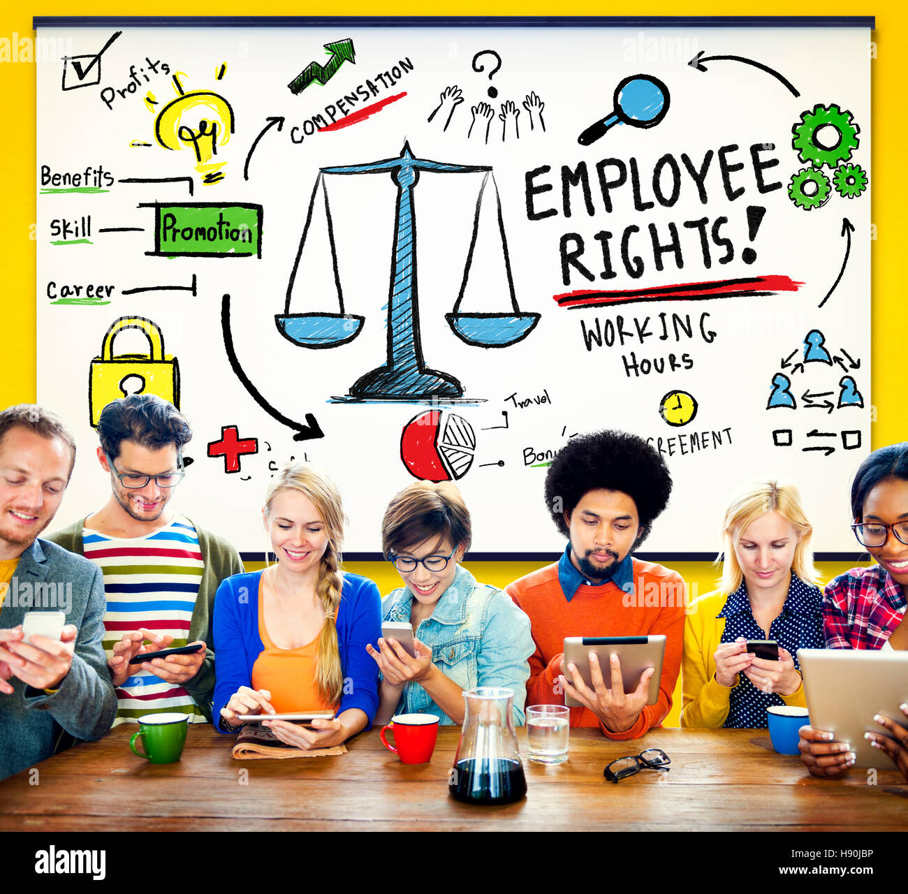 Employee rights employment equality job hi-res stock photography and ...