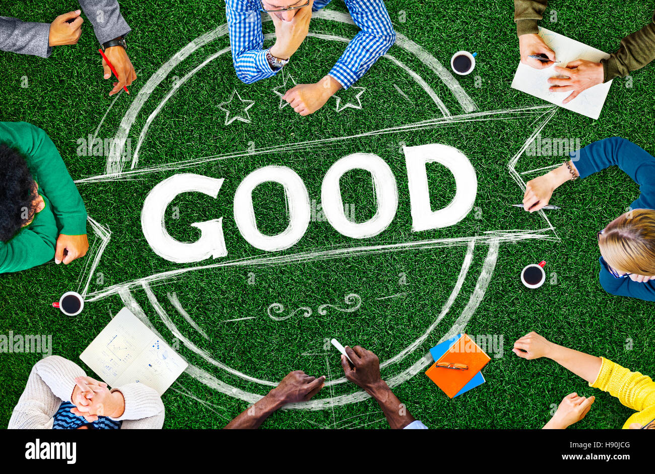 Good Excellent Success Positive Thinking Concept Stock Photo - Alamy