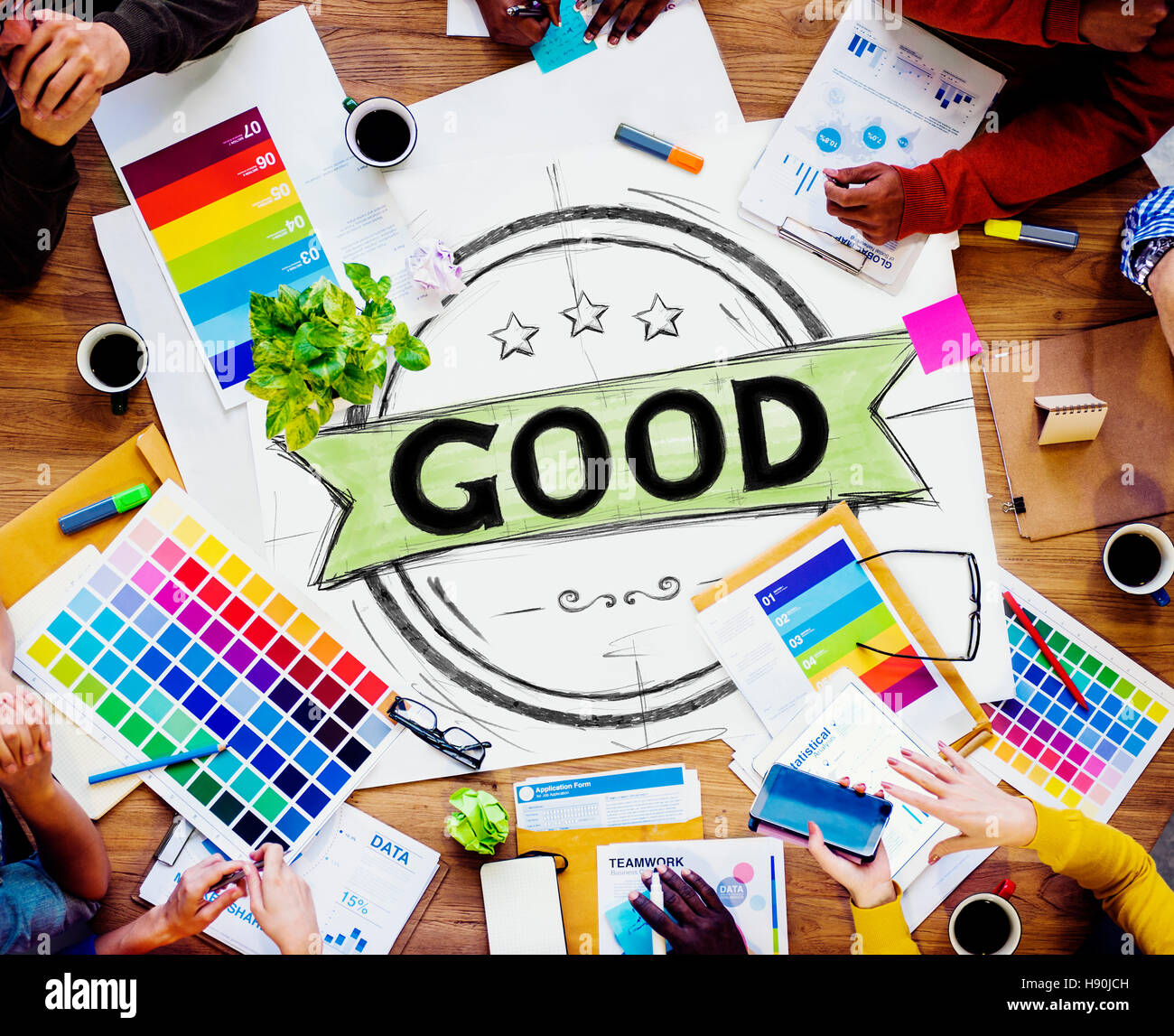 Good Excellent Success Positive Thinking Concept Stock Photo - Alamy