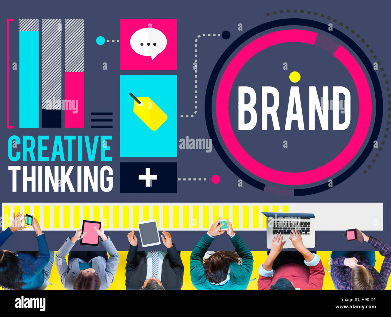 Branding Marketing Advertising Identity Business Trademark Concept ...