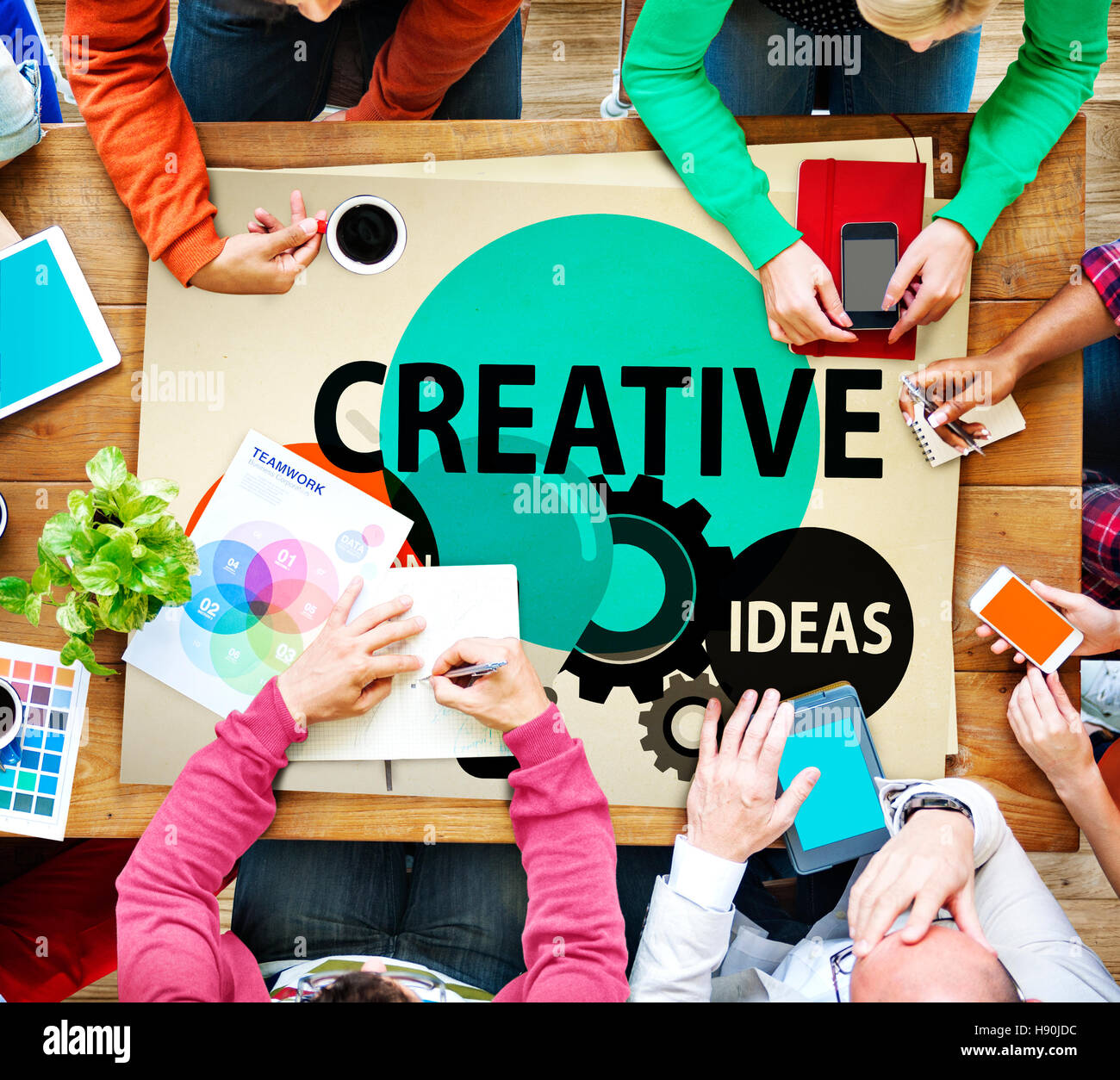 Creative Creativity Create Inspiration Ideas Concept Stock Photo - Alamy