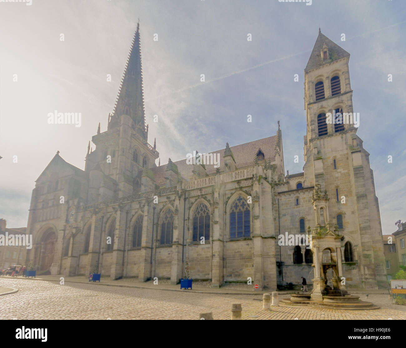 Autun Romanesque Cathedral High Resolution Stock Photography and Images ...