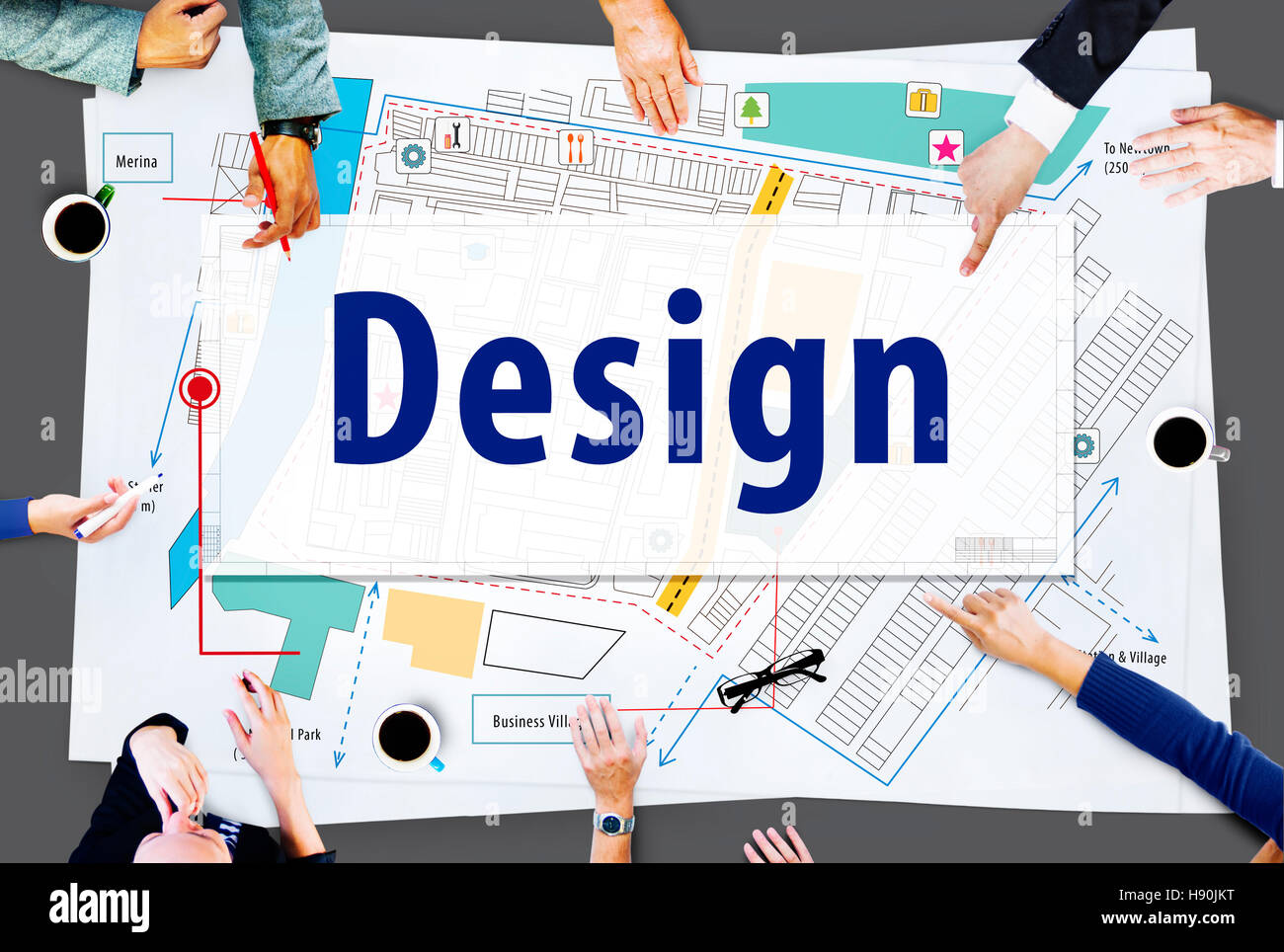 Draft concept map hi-res stock photography and images - Alamy