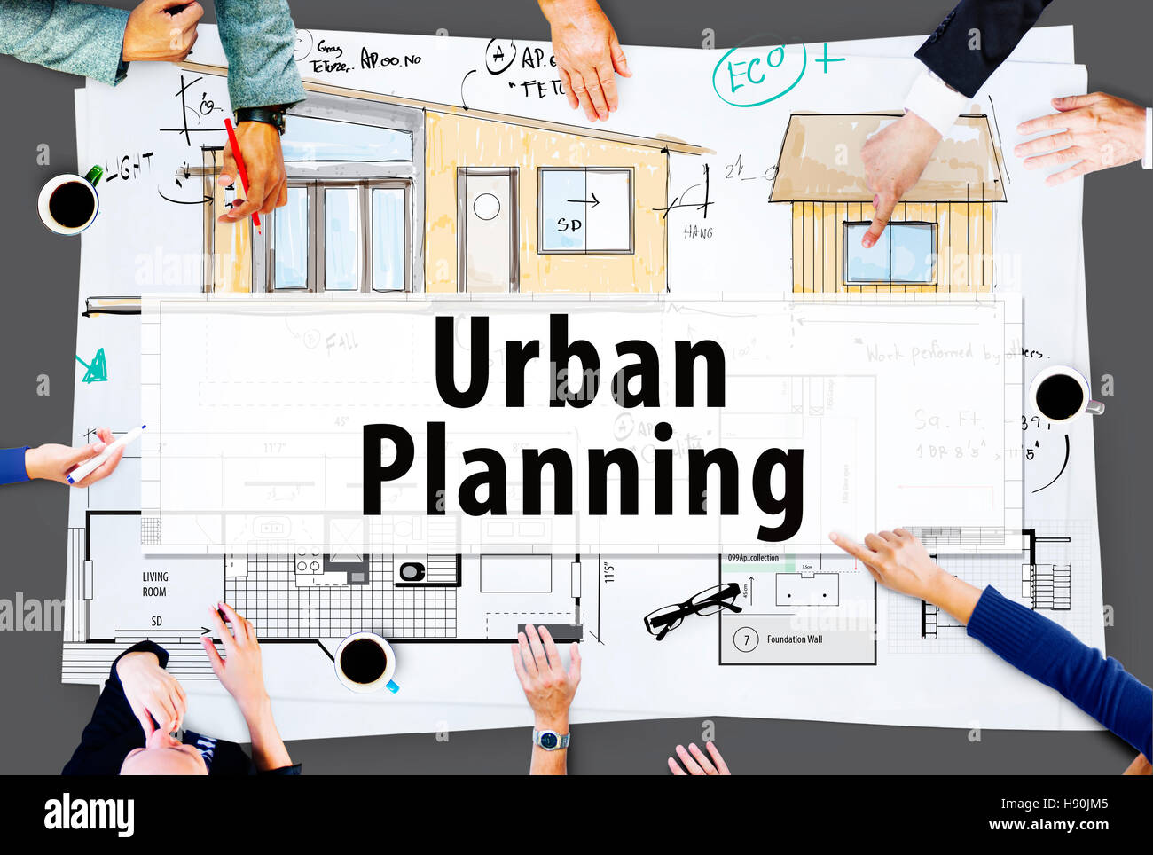 House Construction Design Architecture Ideas Concept Stock Photo - Alamy