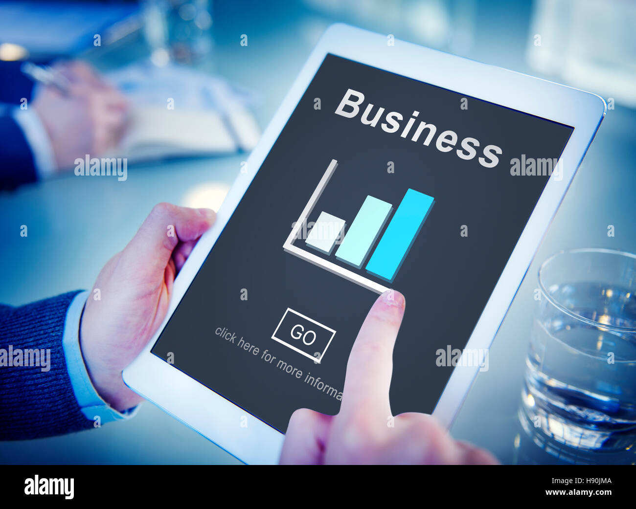 Business Organization Bar Chart Statistics Concept Stock Photo - Alamy