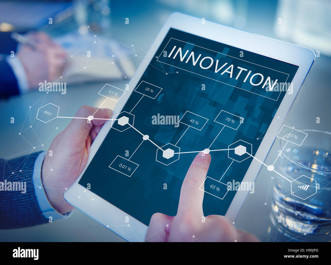 Business Innovation Technology Invention Idea Concept Stock Photo - Alamy