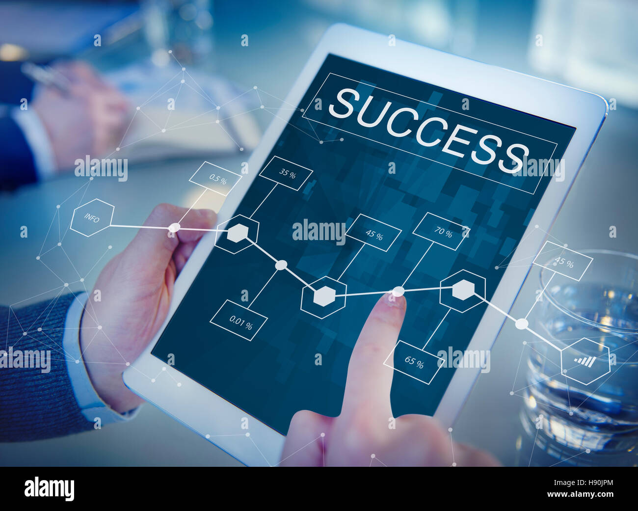 Business Success Achievement Analytics Goal Concept Stock Photo - Alamy