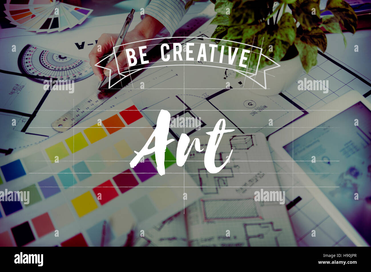 Art Creative Design Trends Style Concept Stock Photo - Alamy