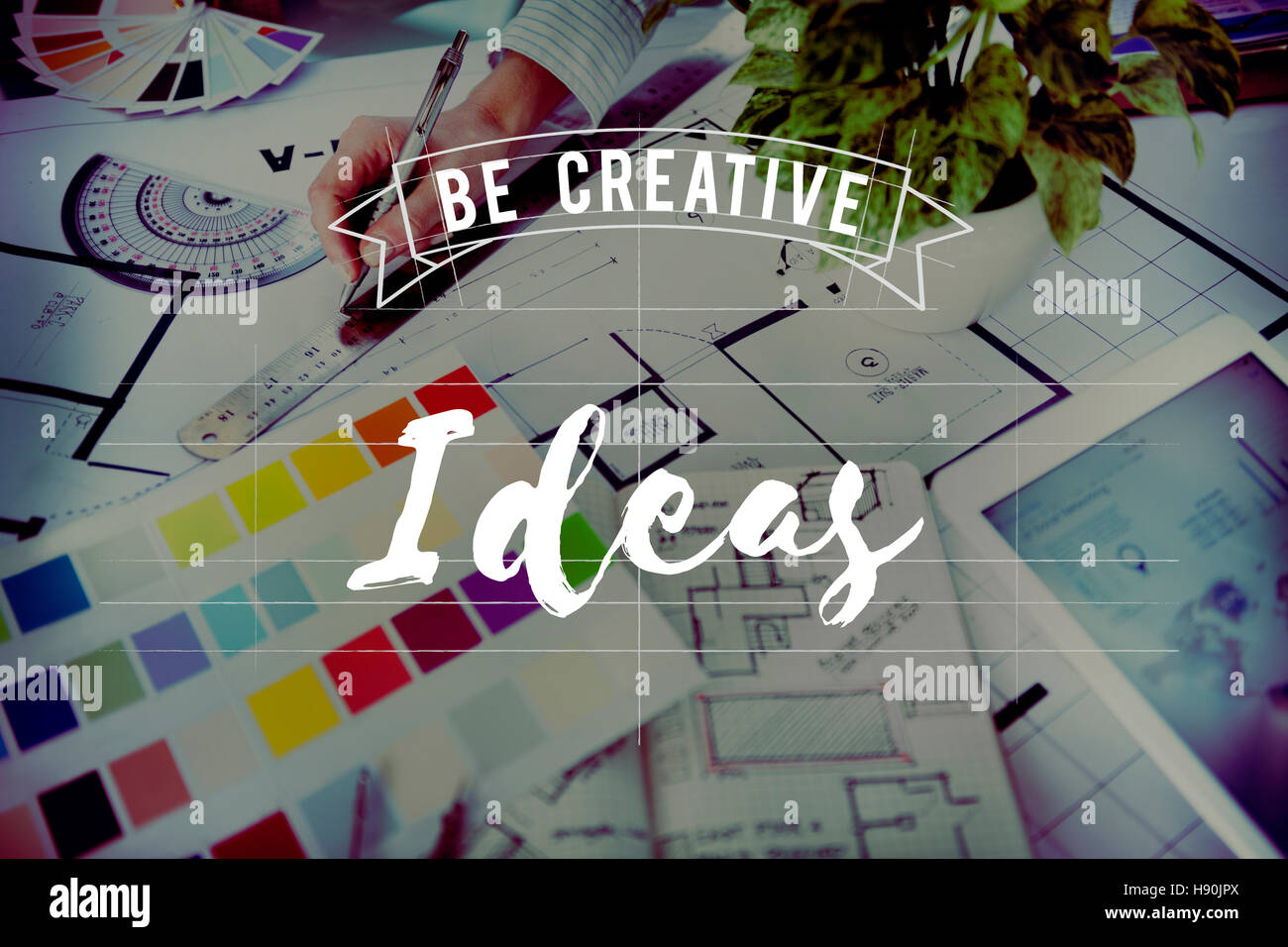 Ideas Creative Design Concept Think Concept Stock Photo - Alamy
