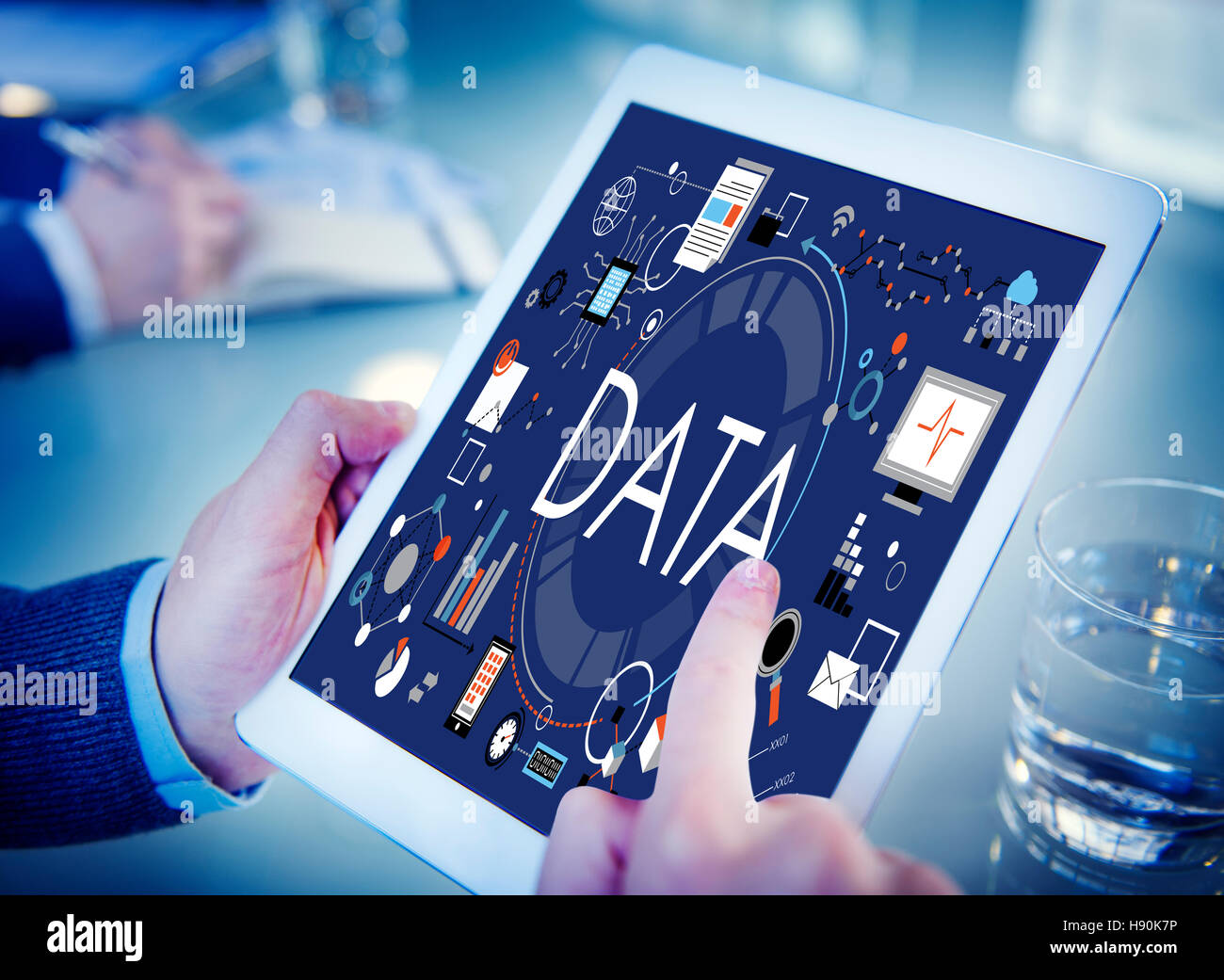 Data Information Statistics Technology Analysis Concept Stock Photo - Alamy