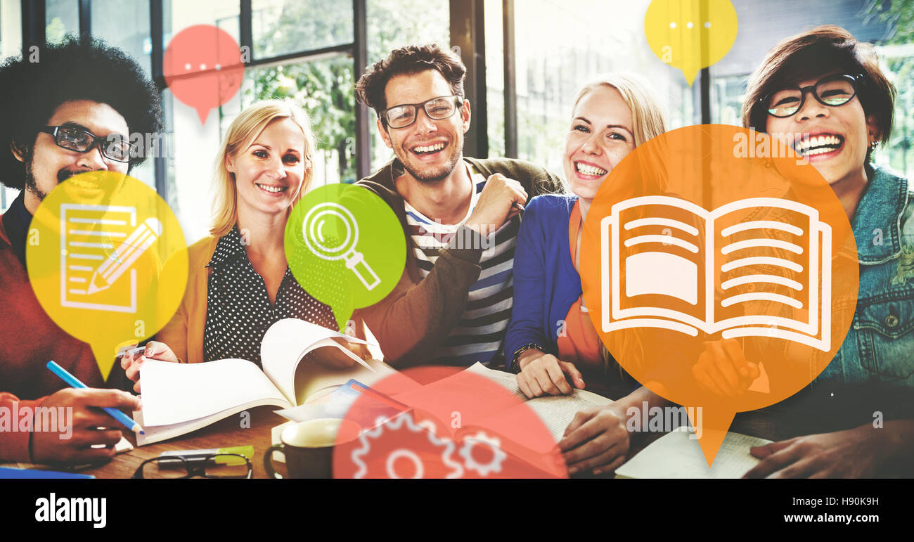 Knowledge Training Learning Skills Education Concept Stock Photo - Alamy