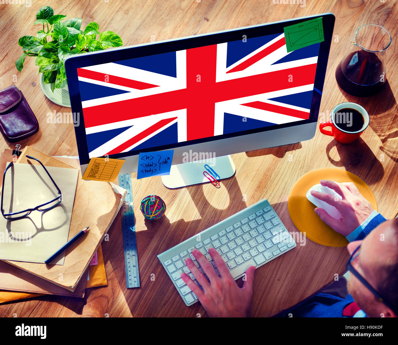 England Country Flag Nationality Culture Liberty Concept Stock Photo ...
