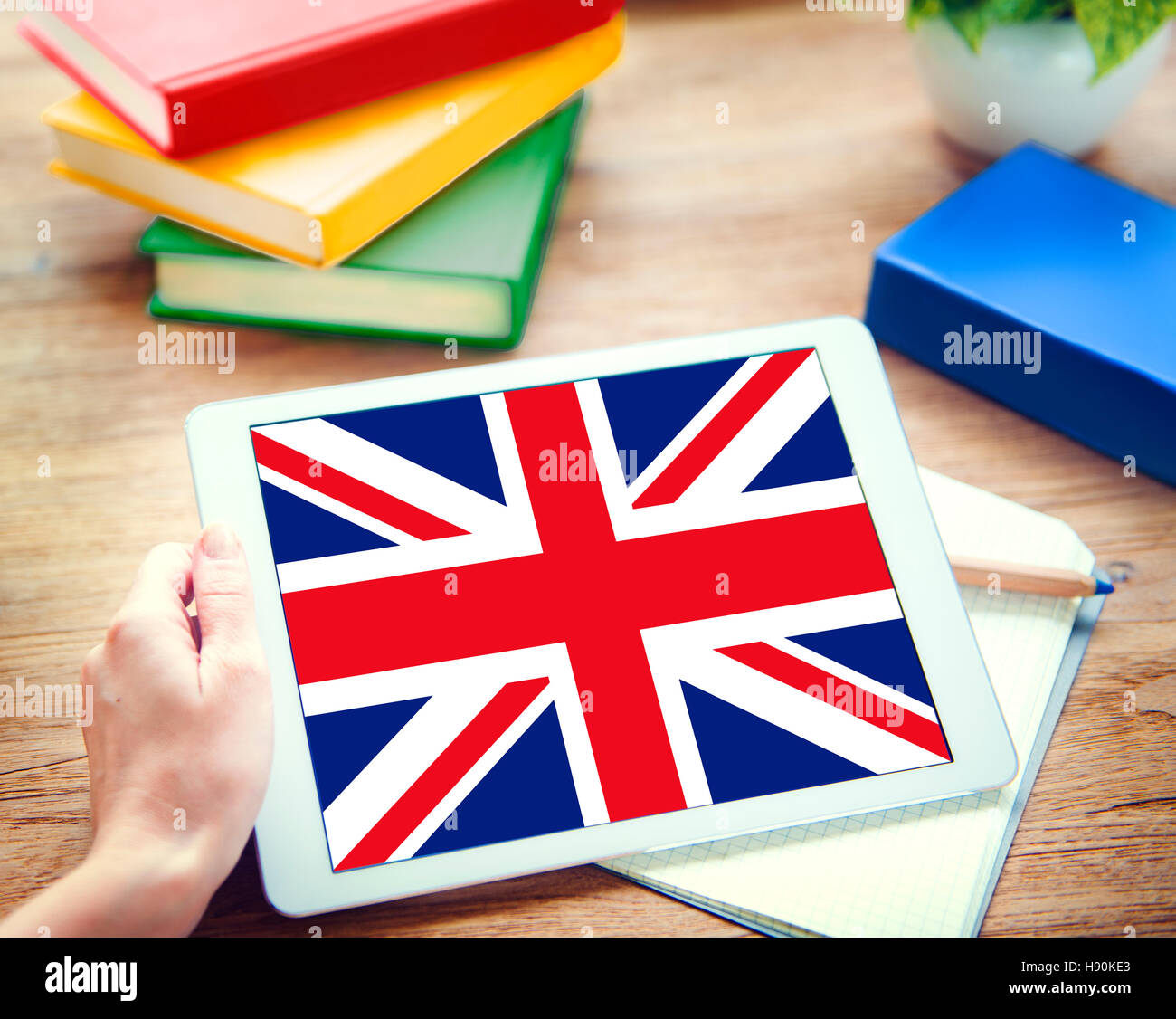 England Country Flag Nationality Culture Liberty Concept Stock Photo ...