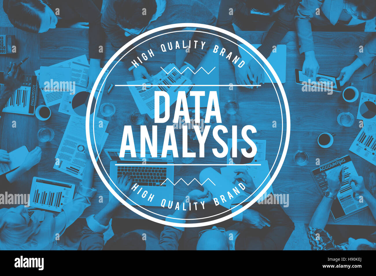 Data Analysis Center Digital Network Technology Concept Stock Photo - Alamy