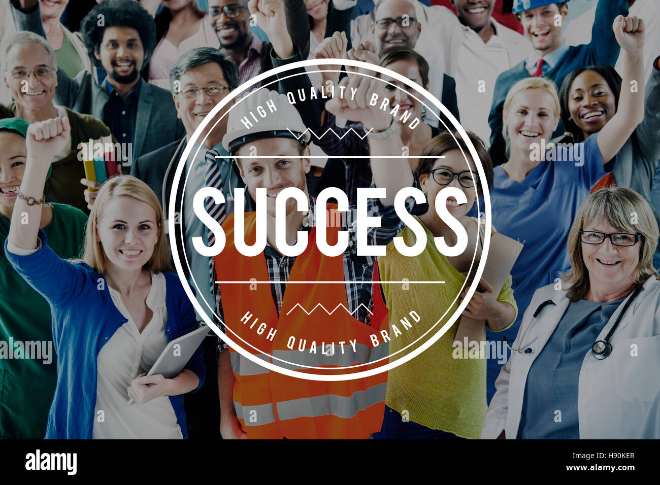 Success Accomplishment Achievement Growth Successful Concept Stock ...