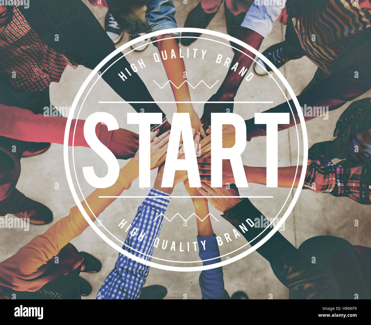 Start Begining Launch Starting Ready Forward Concept Stock Photo - Alamy
